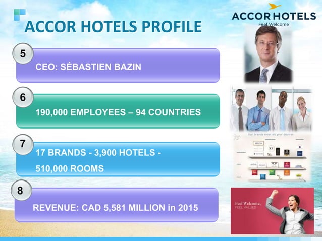 ACCOR HOTELS - FELL WELCOME | PPTX