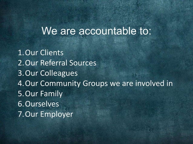 The Importance of Accountability in Business | PPTX