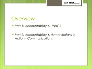 Accountability to Affected Populations | PPT