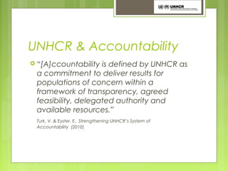 Accountability to Affected Populations | PPT