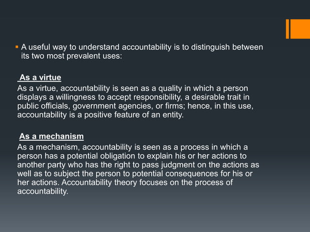 Accountability | PPTX