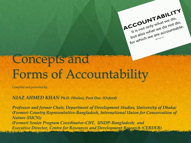 Accountability- Concepts & Forms.pdf | Political Issues & policy | Politics