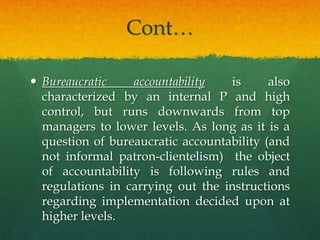 Accountability- Concepts & Forms.pdf | Political Issues & policy | Politics