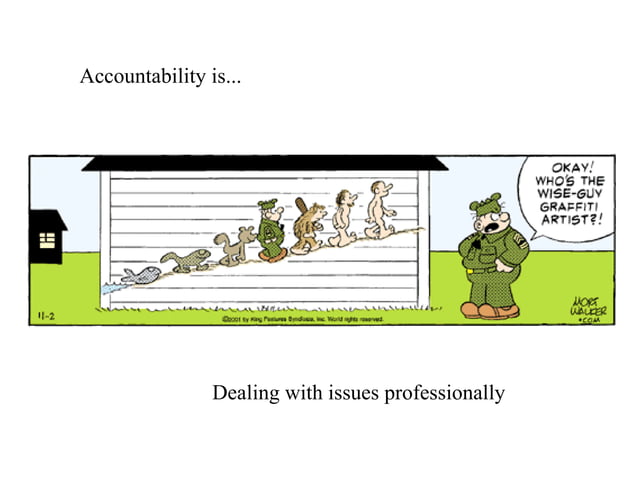 Accountability At Work | PPT | Resume Writing and Advice | Job Search