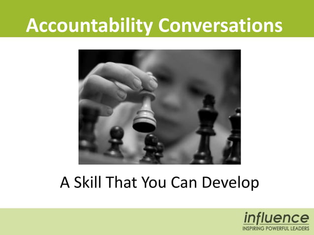 Accountability Conversations | PPTX