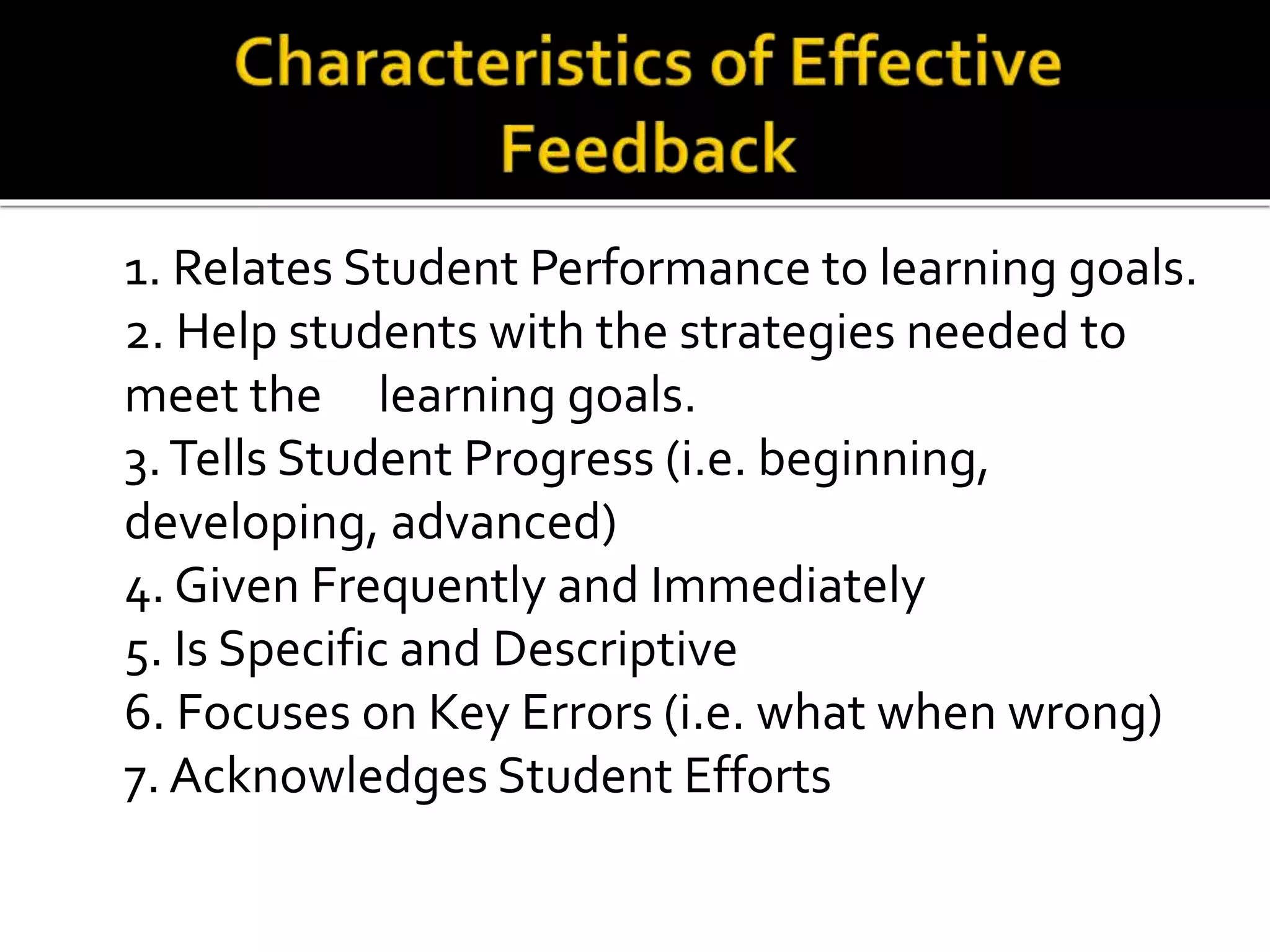 Accountability in Developing Student Learning | PPTX