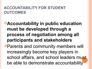 Accountability in schools | PPT
