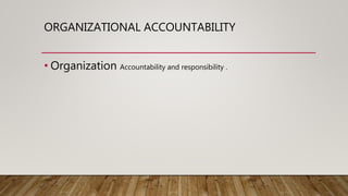 Accountability in the workplace | PPTX