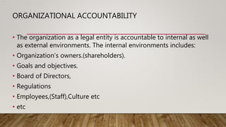 Accountability in the workplace | PPTX