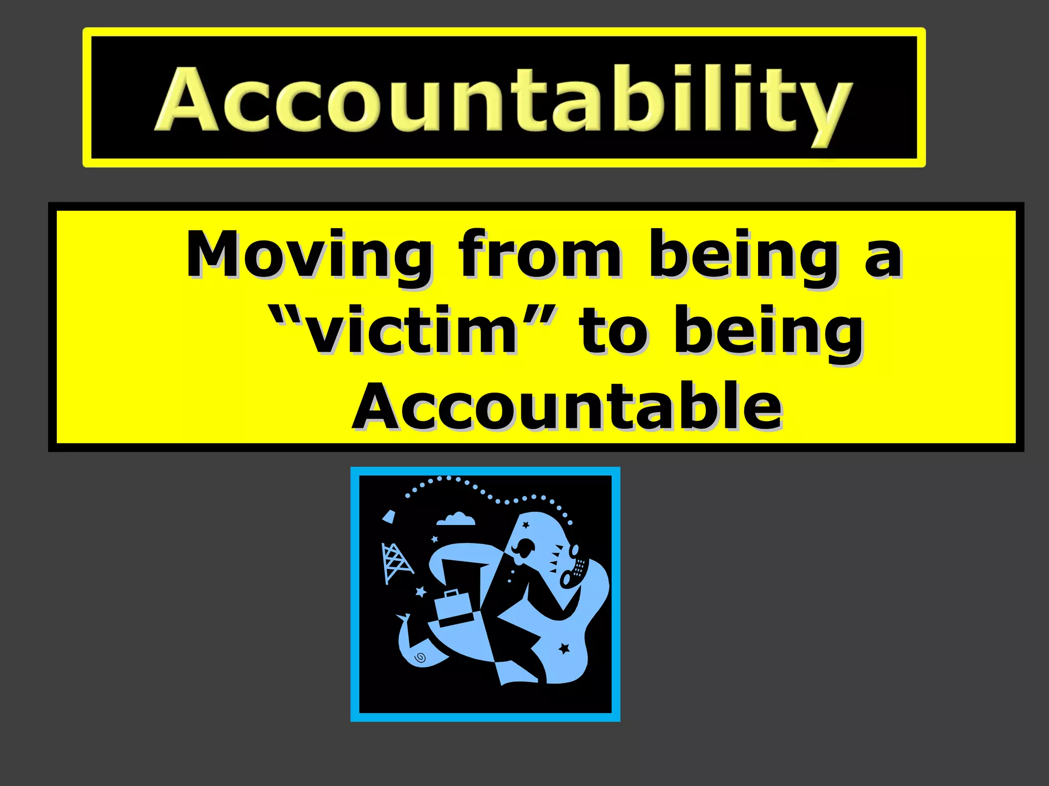 Accountability ...personal problem solving strategies | PPT