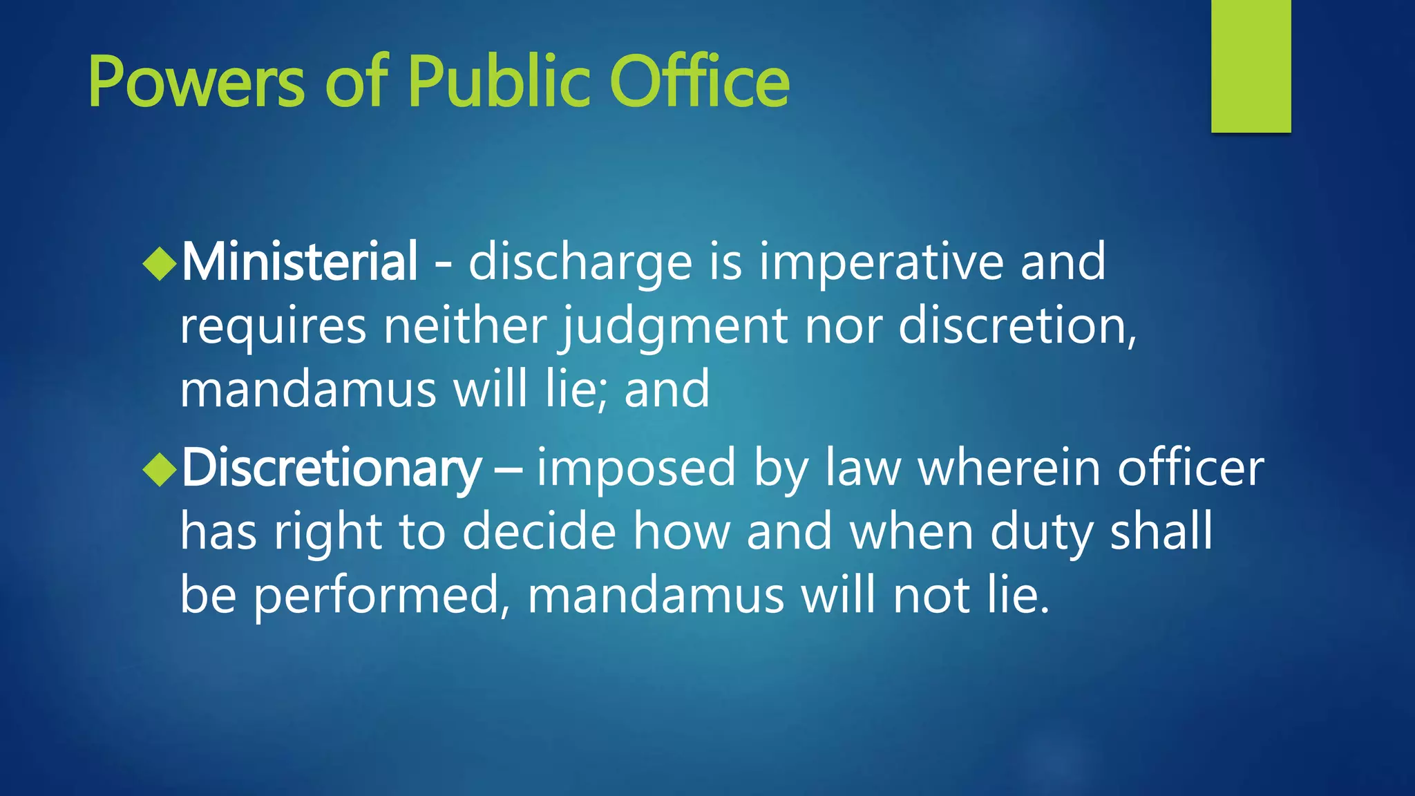 Accountability of Public Officers | PPTX