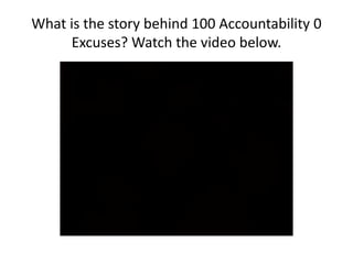 Accountability presentation | PPTX