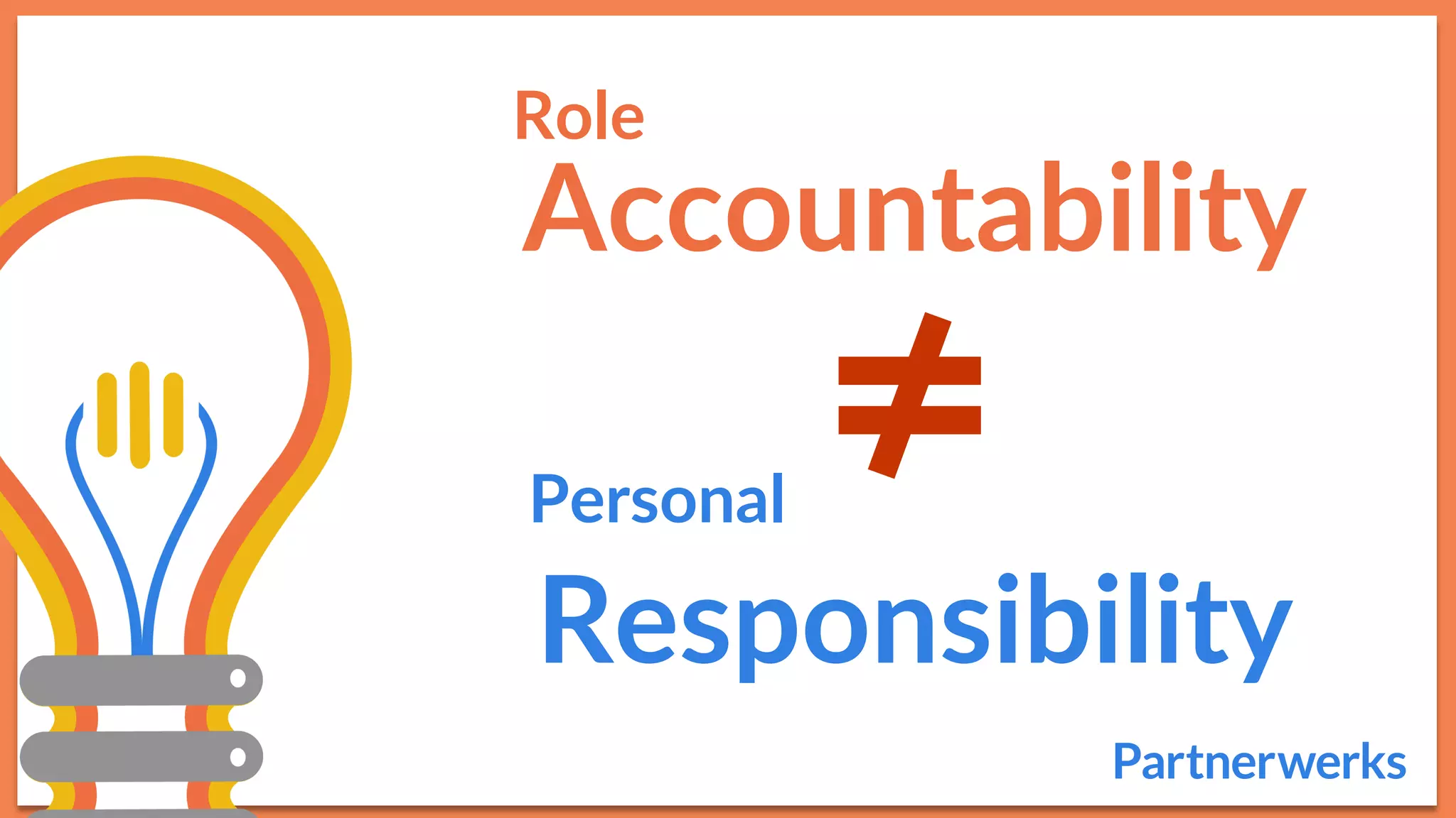 Accountability ≠ responsibility | PDF