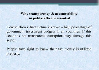 Accountability & transparency 26 05-2014 | PPT