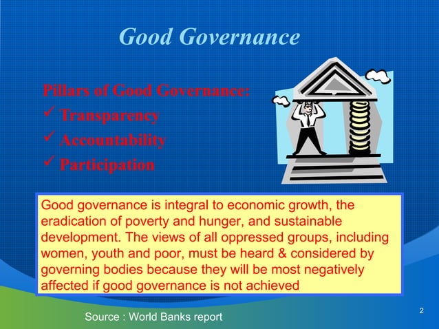 Accountability & transparency and good governance 28 08-2011 | PPT ...