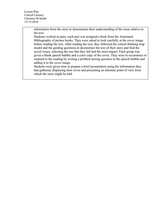 Accountable book club lesson plan | PDF