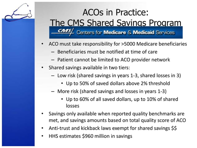 Accountable Care Organizations: A Look at ACO Design and Implementation ...