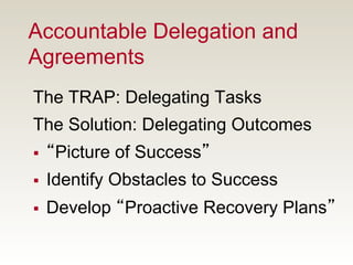 CHO Group Presentation on Accountable Leadership - by Mark Samuel | PPT