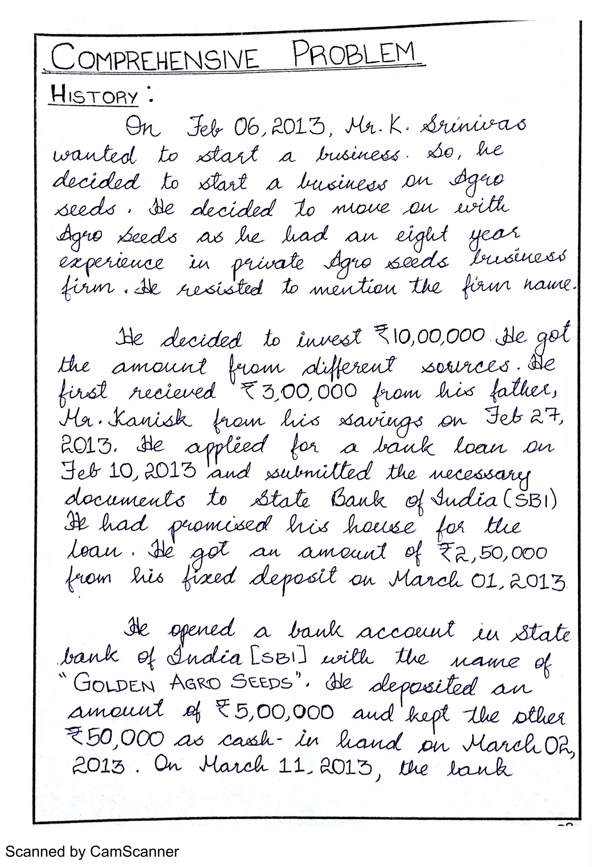 Accountancy Class 12 Project | PDF