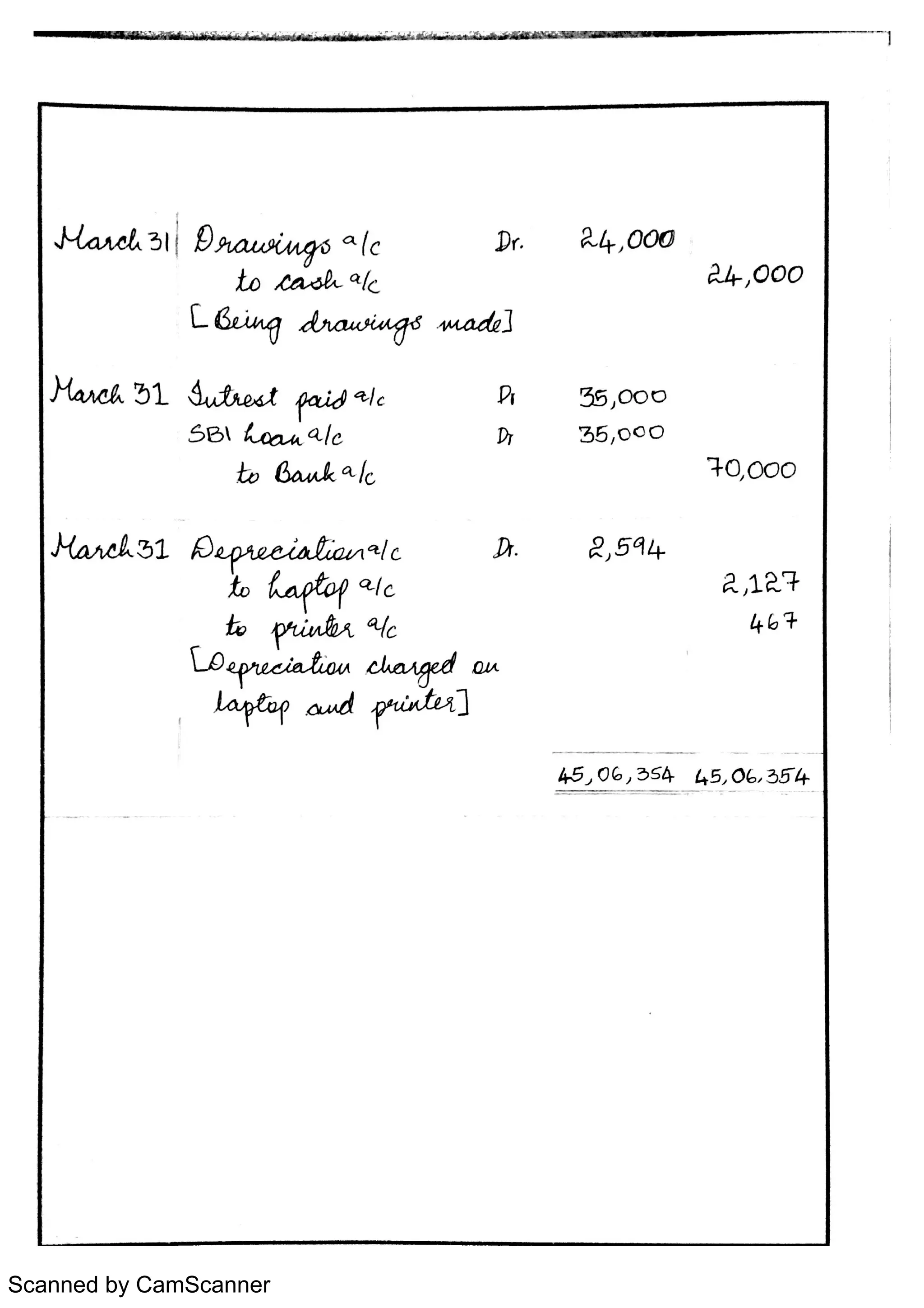 Accountancy Class 12 Project | PDF