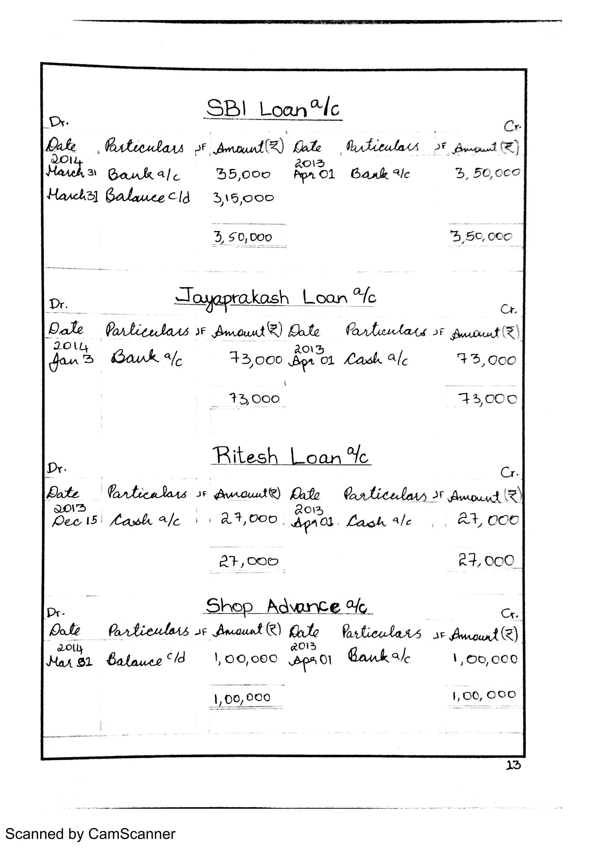 Accountancy Class 12 Project | PDF