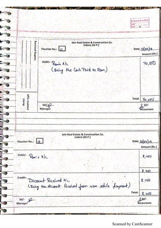 Accountancy project class 11 | PDF