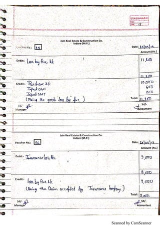 Accountancy project class 11 | PDF