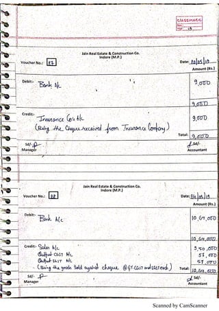 Accountancy project class 11 | PDF