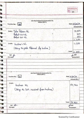 Accountancy project class 11 | PDF