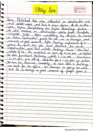 Accountancy project class 11 | PDF