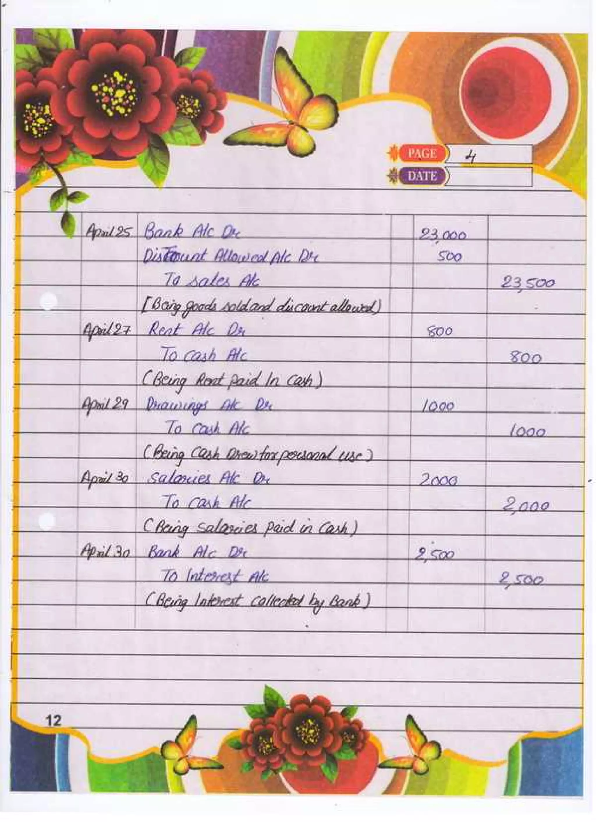 Accountancy project class 11th (cbse board) | PDF