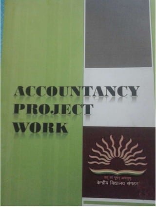 Accountancy project workaccountancy project work , comprehensive ...