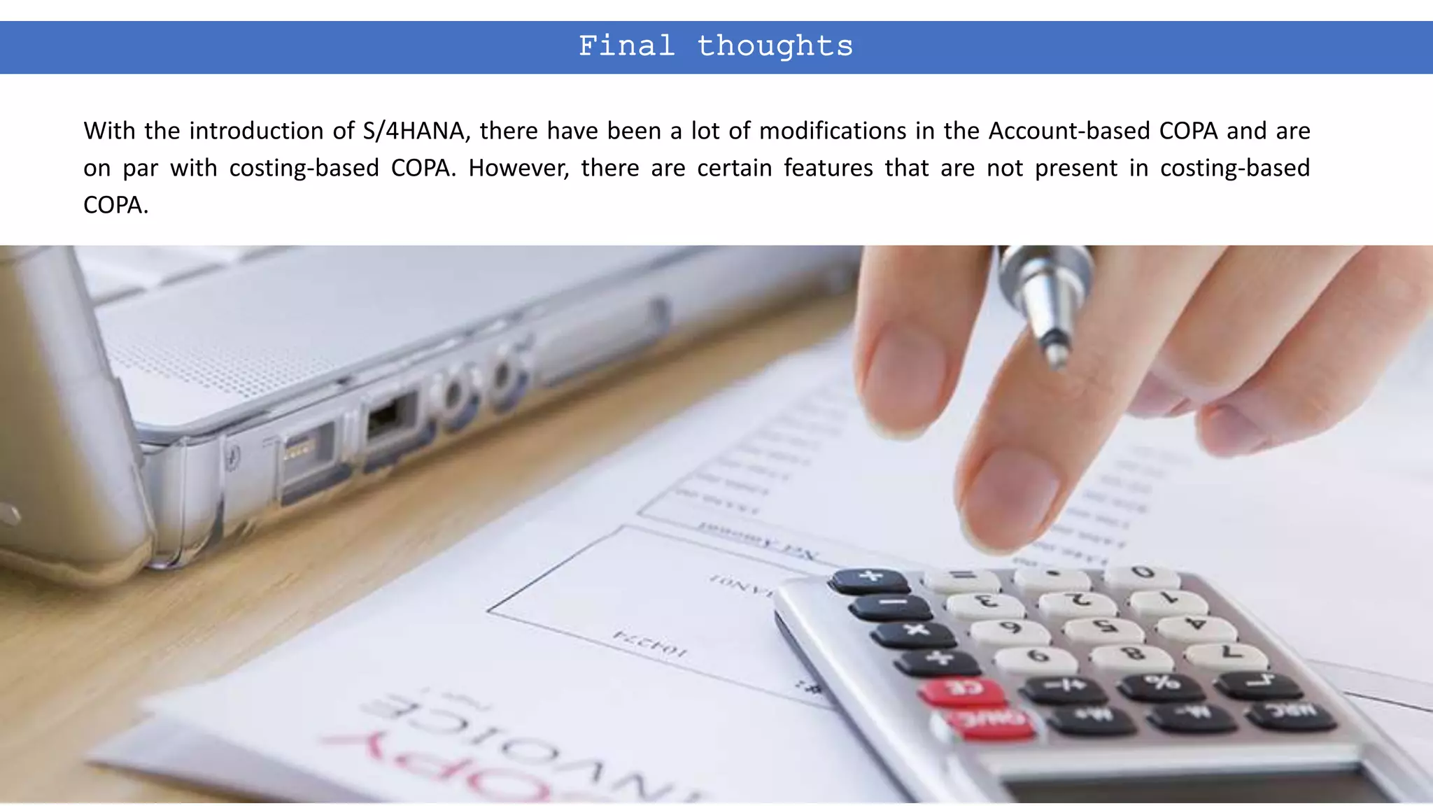 Account based COPA in SAP | PPTX