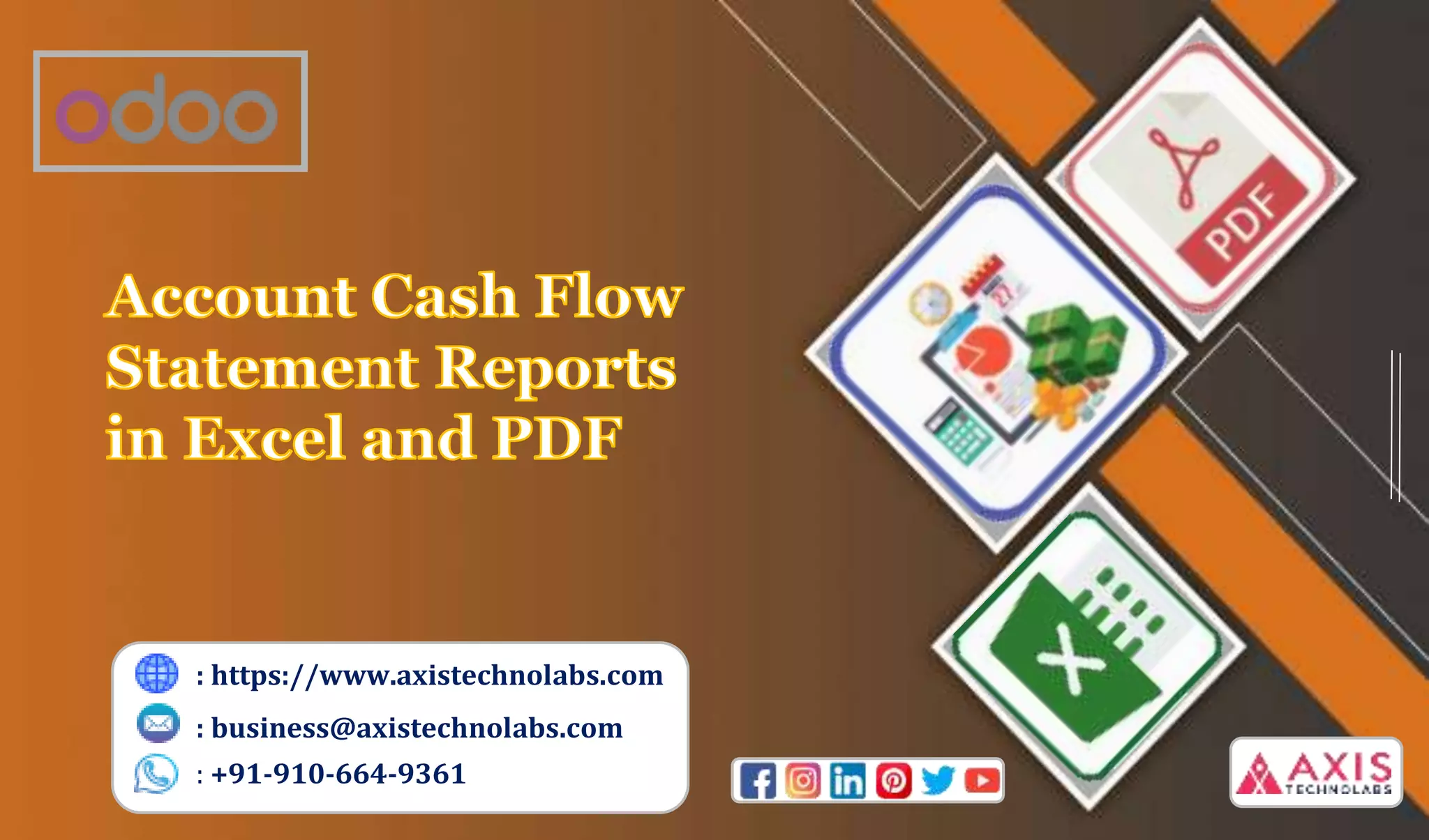 Odoo Account Cash Flow Statement Reports Generate in Excel and PDF | PPT