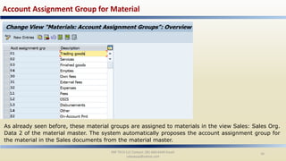 SAP Account determination SD-FI by odaiah pelley | PPTX