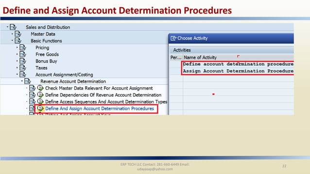 SAP Account determination SD-FI by odaiah pelley | PPTX | Credit Cards ...