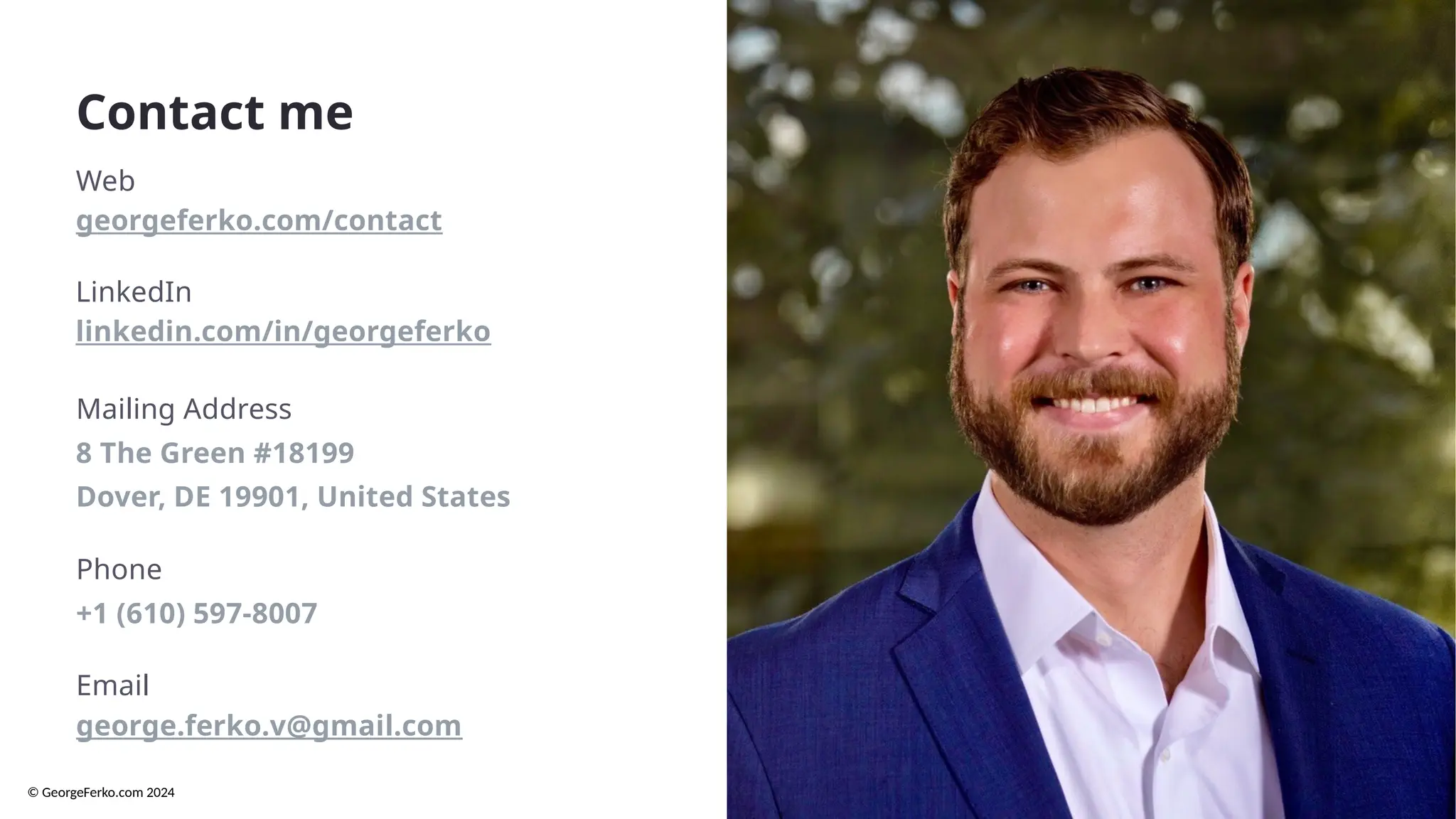 Account Executive Capabilities - George Ferko.pptx