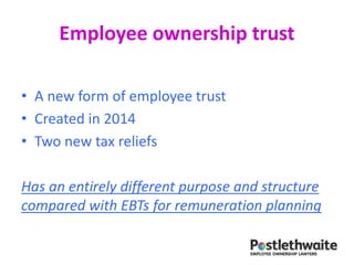 Accountex Employee Ownership Trusts (EOT) | PPTX