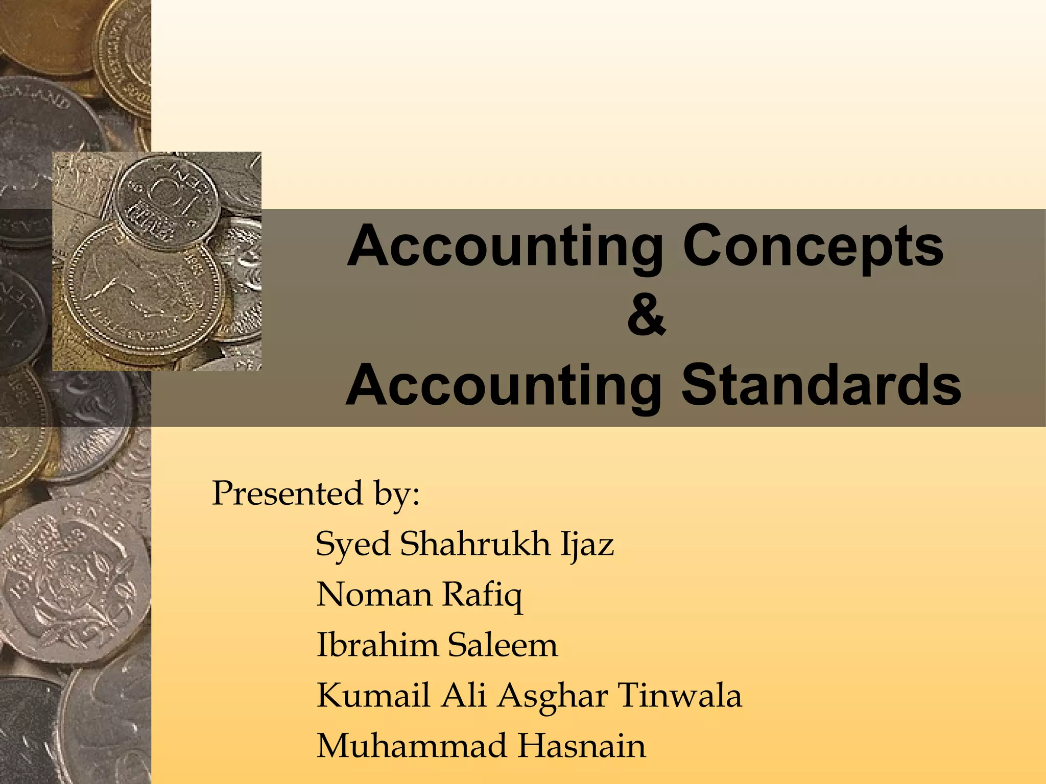 Accounting Concepts | PPT