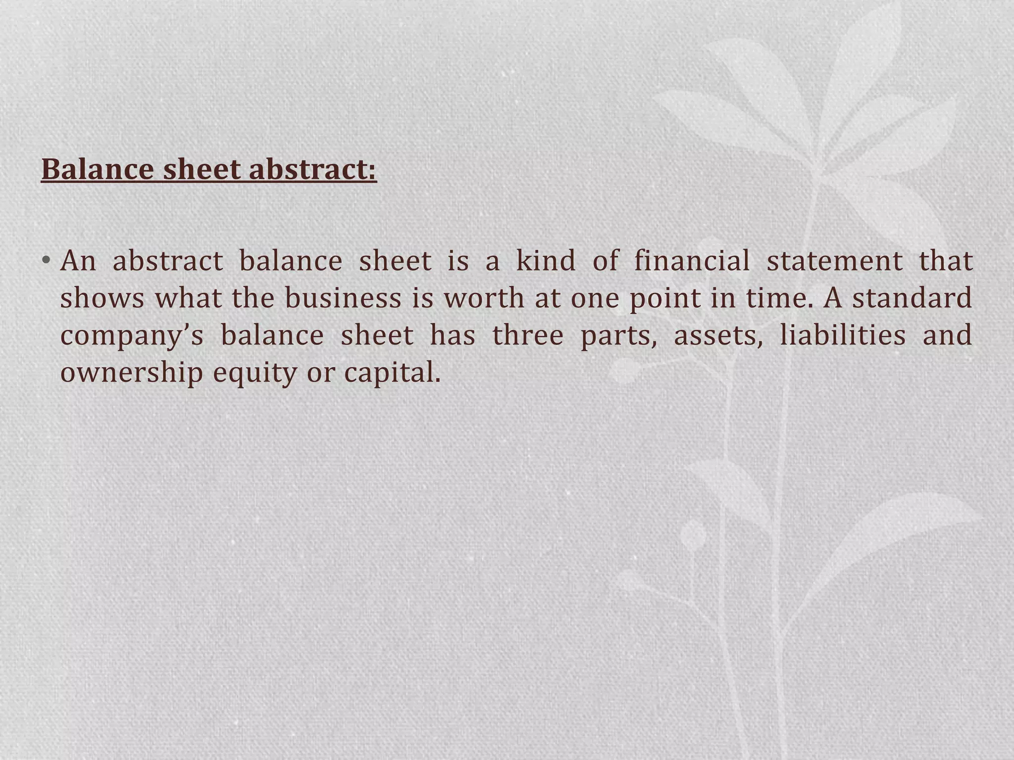 Accounting annual report | PPT