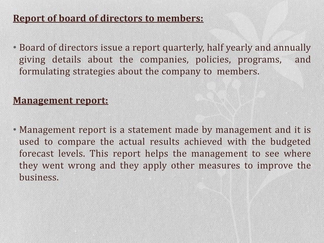 Accounting annual report | PPT