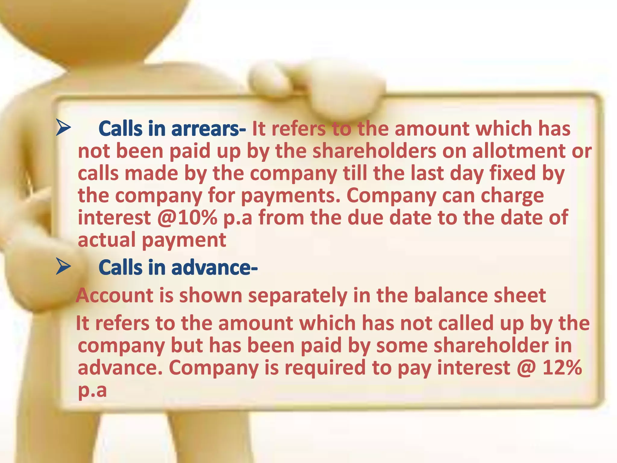 Issue of Shares | PPTX
