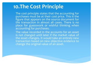GAAP Accounting (Generally accepted accounting principles) | PPTX