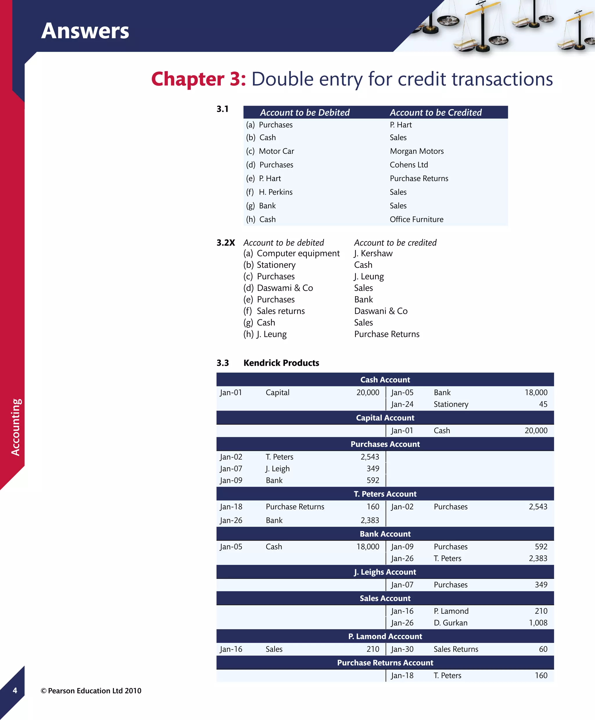 Accounting Textbook answers | PDF