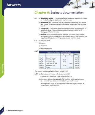 Accounting Textbook answers | PDF