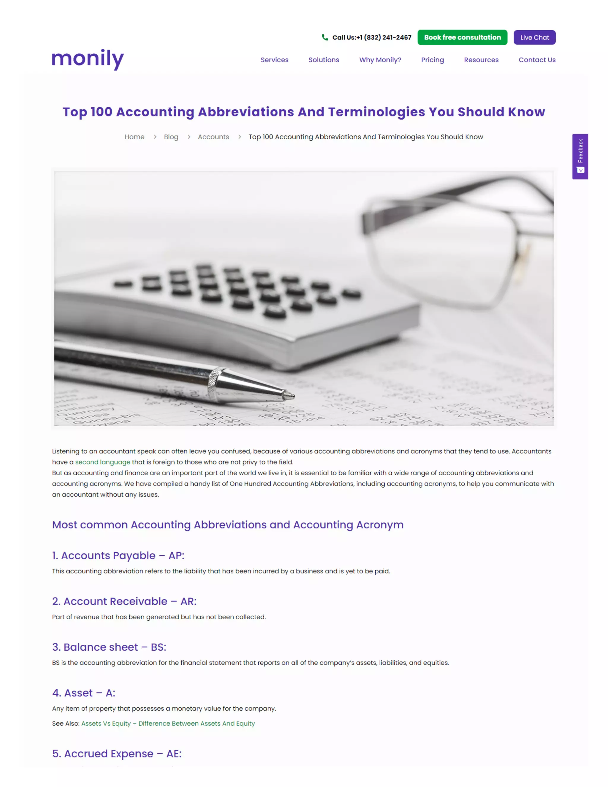 Top 100 Accounting Abbreviations And Terminologies You Should Know | PDF