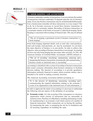 Accounting an introduction | PDF