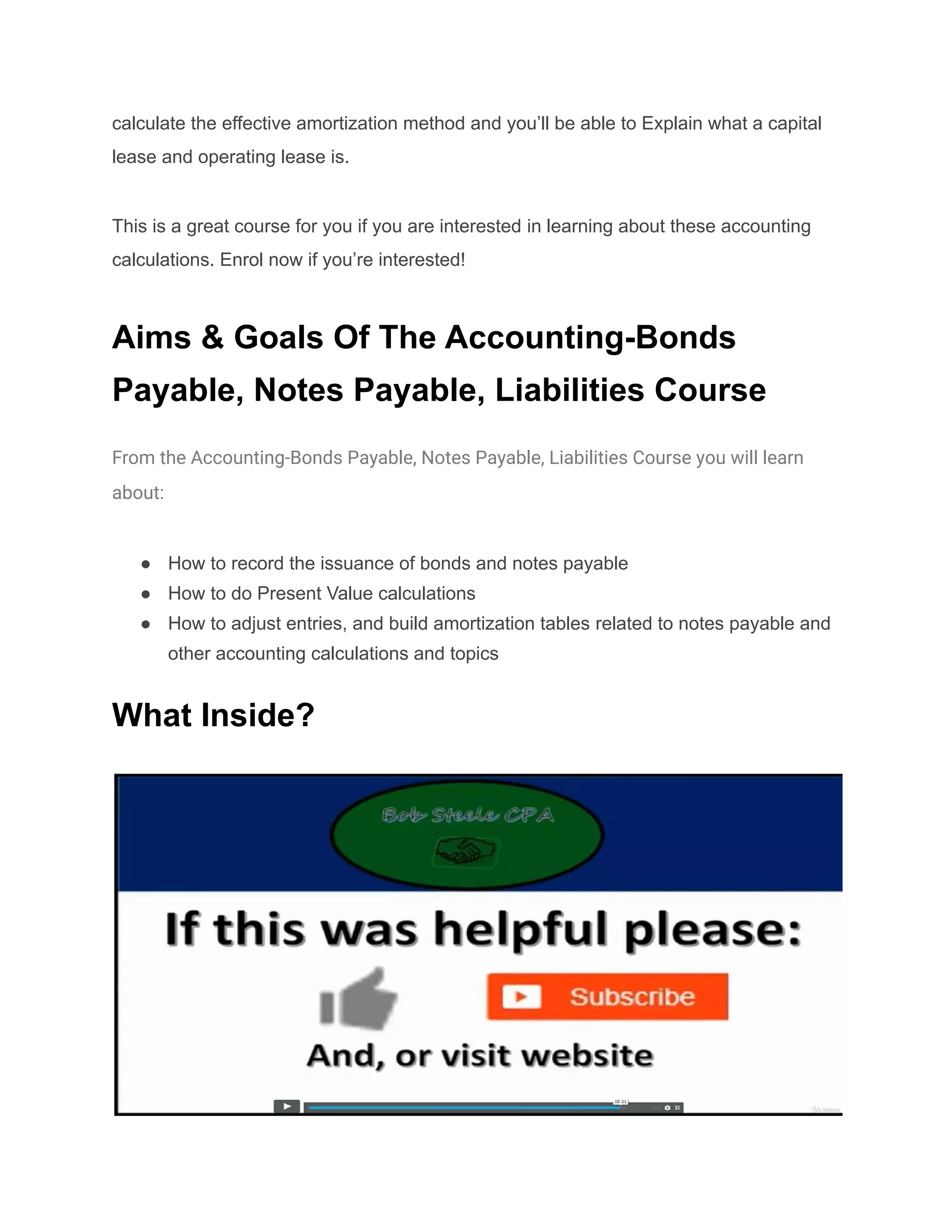 Accounting bonds payable, notes | PDF