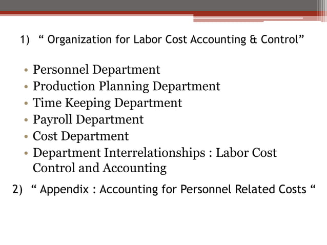 Accounting (Controlling & Accounting for Costs) | PPTX | Business ...