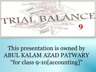 Accounting chapter-9 | PPTX